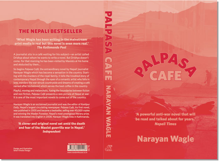 black-and-white fountain: Palpasa Cafe by Narayan Wagle
