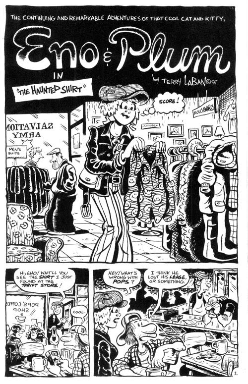 DAVID WASTING PAPER: Terry LaBan - Cartoonist Survey #123