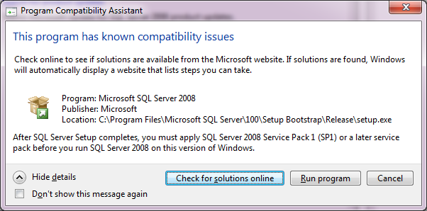 Installing Sql Server 2008 On Windows 7 Restart Computer Failed 