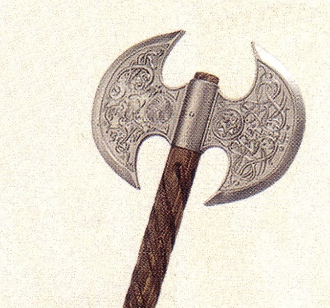 Tipos de Armas: Hachas Medievales