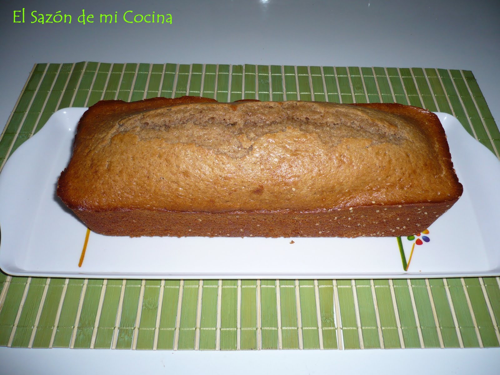 EL SAZON DE MI COCINA: Pan-bizcocho de miel y semillas