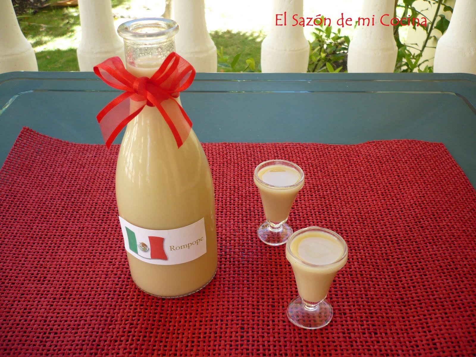 EL SAZON DE MI COCINA: Rompope