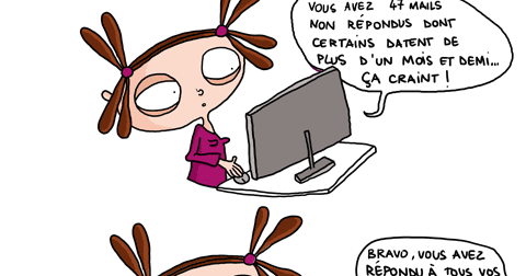 Le coin des bulles: Trop de mails