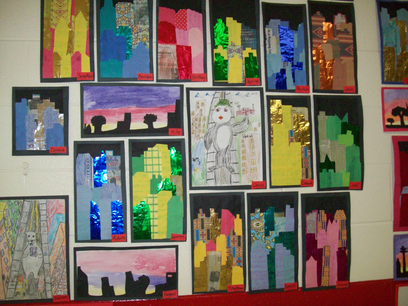 Art With Mr. E: 4th Grade Art Show Work