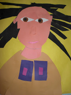 Art With Mr. E: 1st Grade Self Portrait Collages