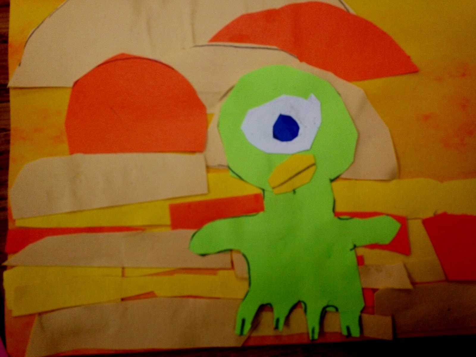 Art With Mr. E: Alien Habitat Collage - 1st Grade