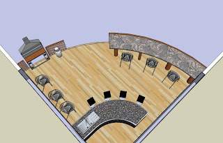 Layer Arquitetura: Quiosque Redondo