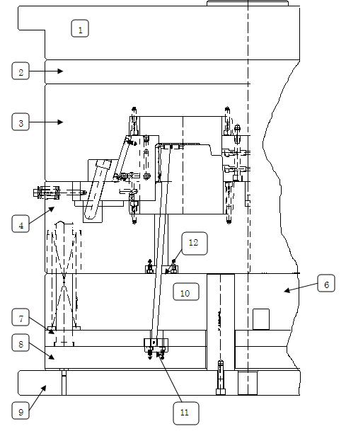 Loose core for ejecting undercut at injection mold ~ Injection Mold ...