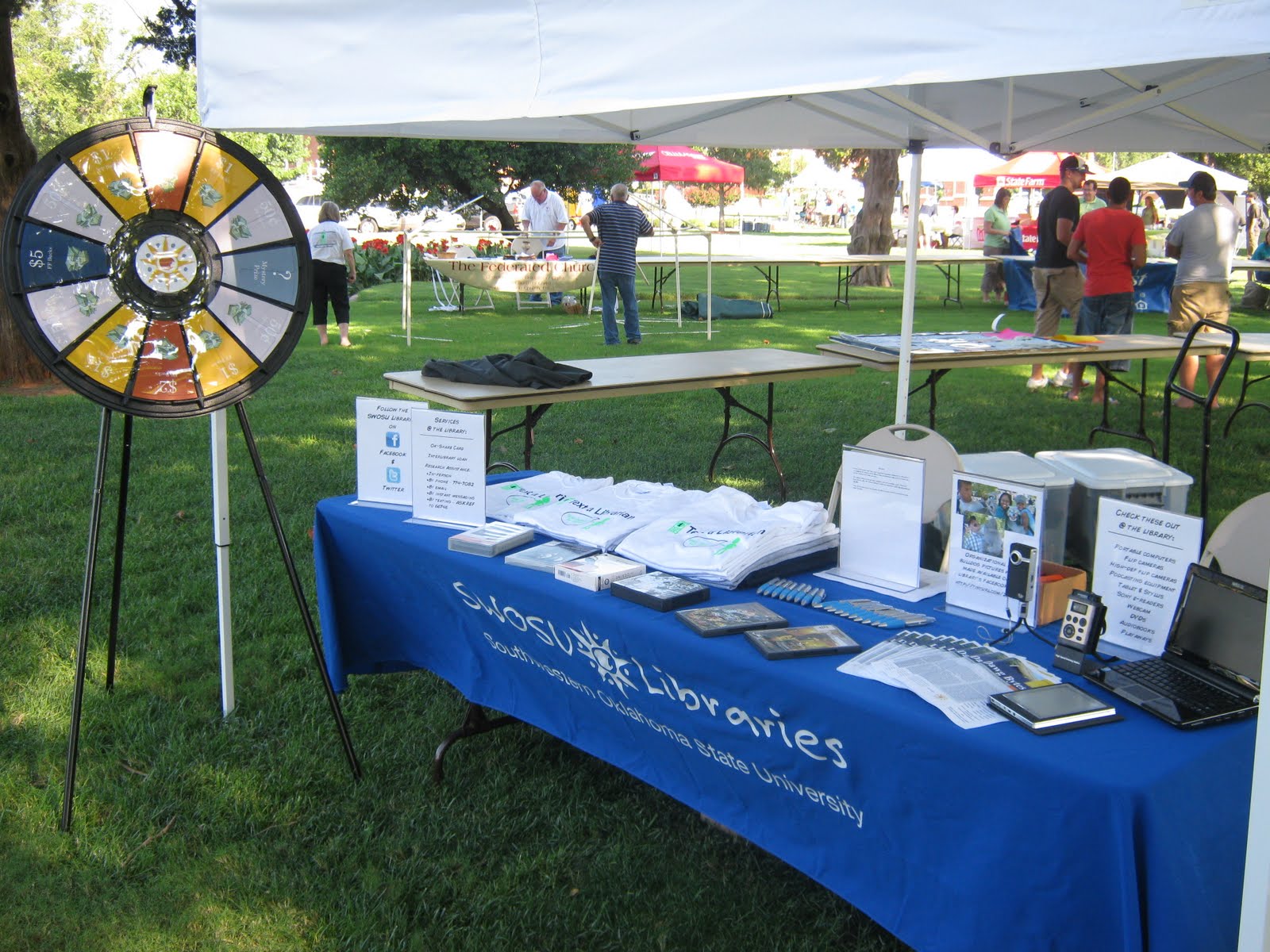 SWOSU Libraries Blog: 2010 Organizational Fair