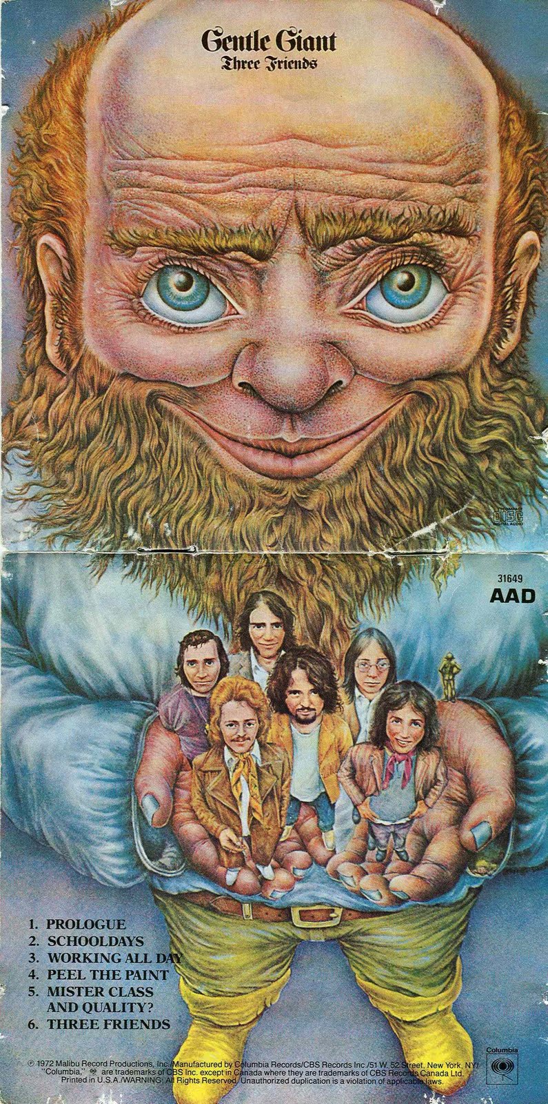 Agora é Rock!: Gentle Giant - Three Friends (1972)