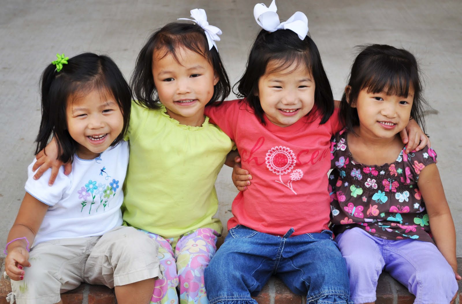 blessed.: All because of 4 little girls...