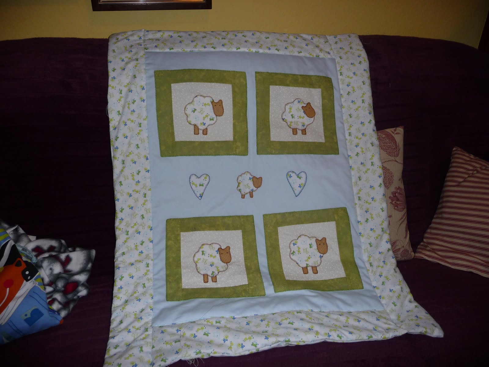 laiaia del pachwork sumbonet: COLCHA BEBE