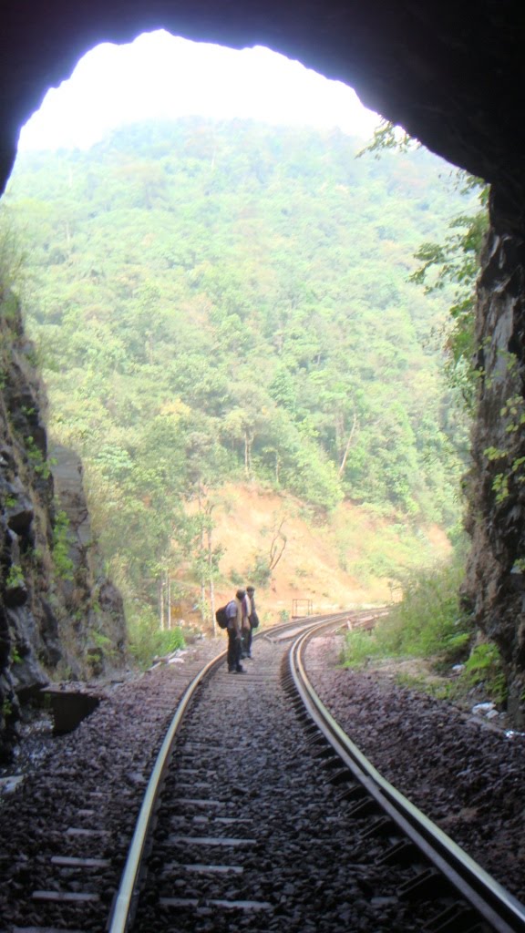 ALEMAARI: Trekking on railway track, Donigal Village to Yedakumari ...