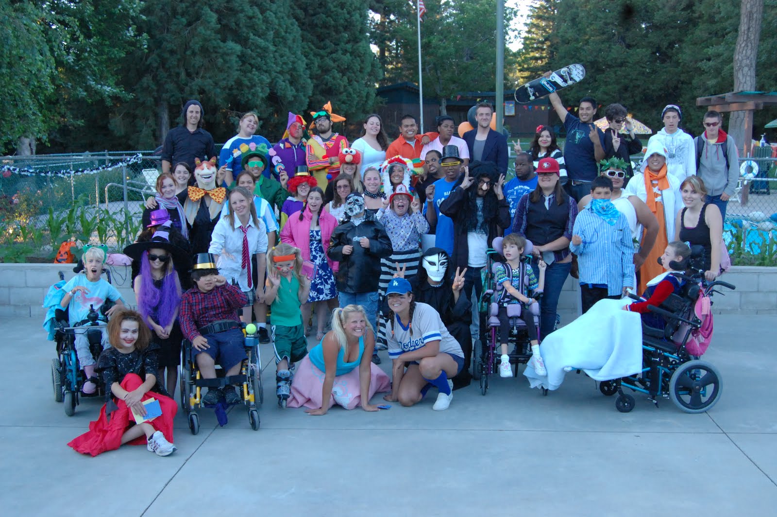 Camp Paivika: 4 AbilityFirst Centers and a Halloween Dance!