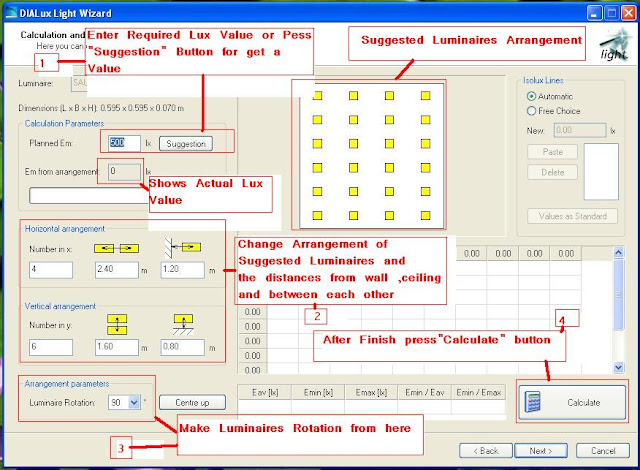 DIALux Lighting Software Program ~ Electrical Knowhow