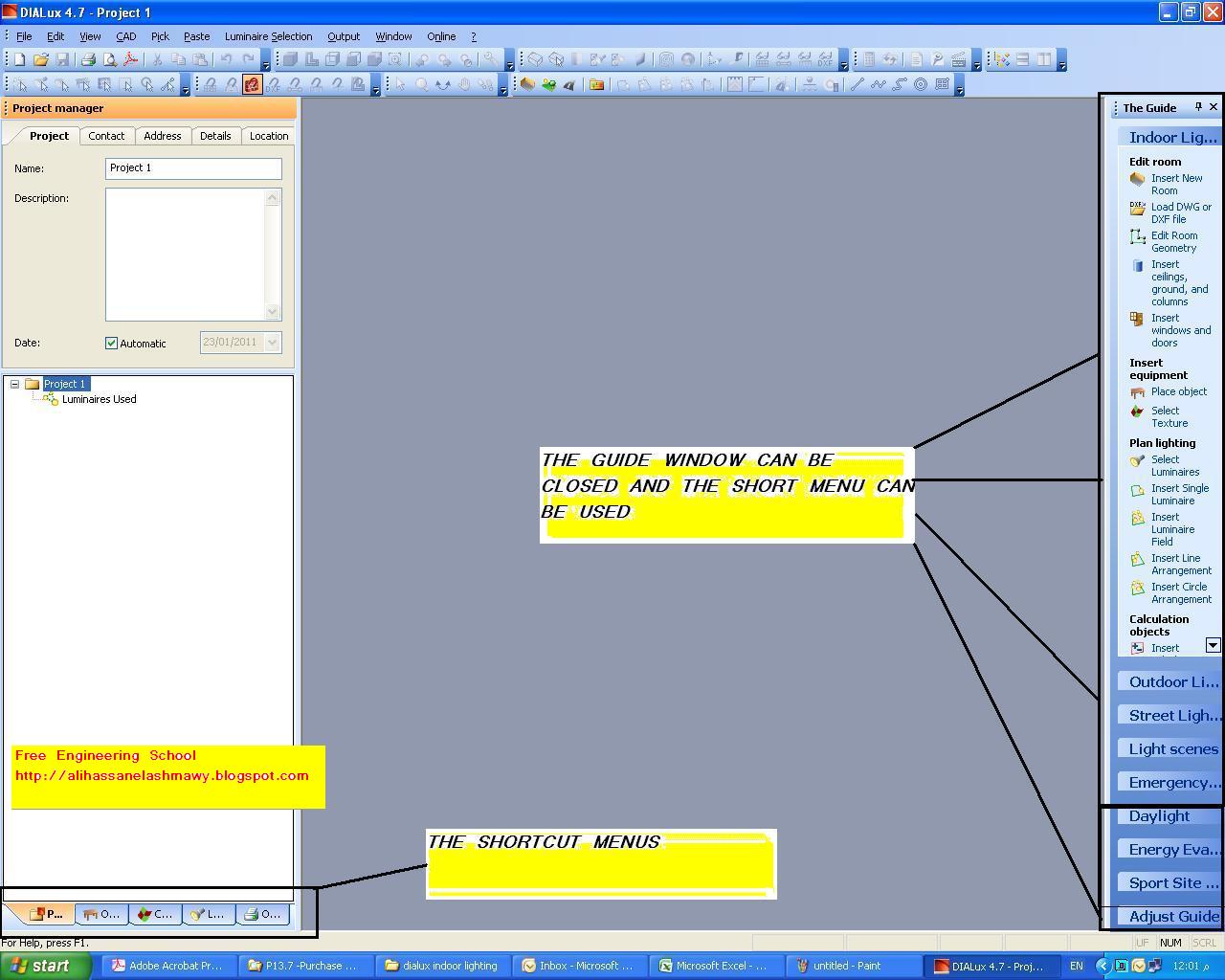 DIALux Lighting Software Program - Red Version ~ Electrical Knowhow
