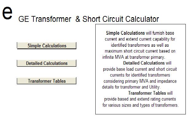 Transformer Calculations Spreadsheets ~ Electrical Knowhow