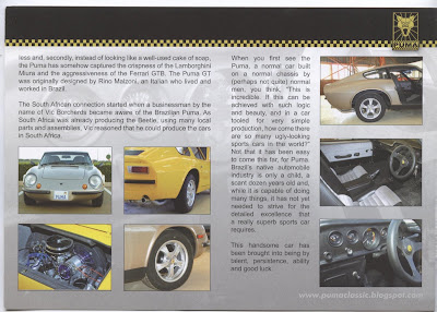 Puma Classic: Puma GT 1600 2008 Africa do Sul
