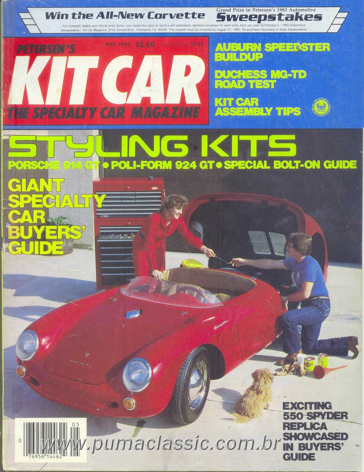 Puma Classic: Reportagens - Kit Car 1983