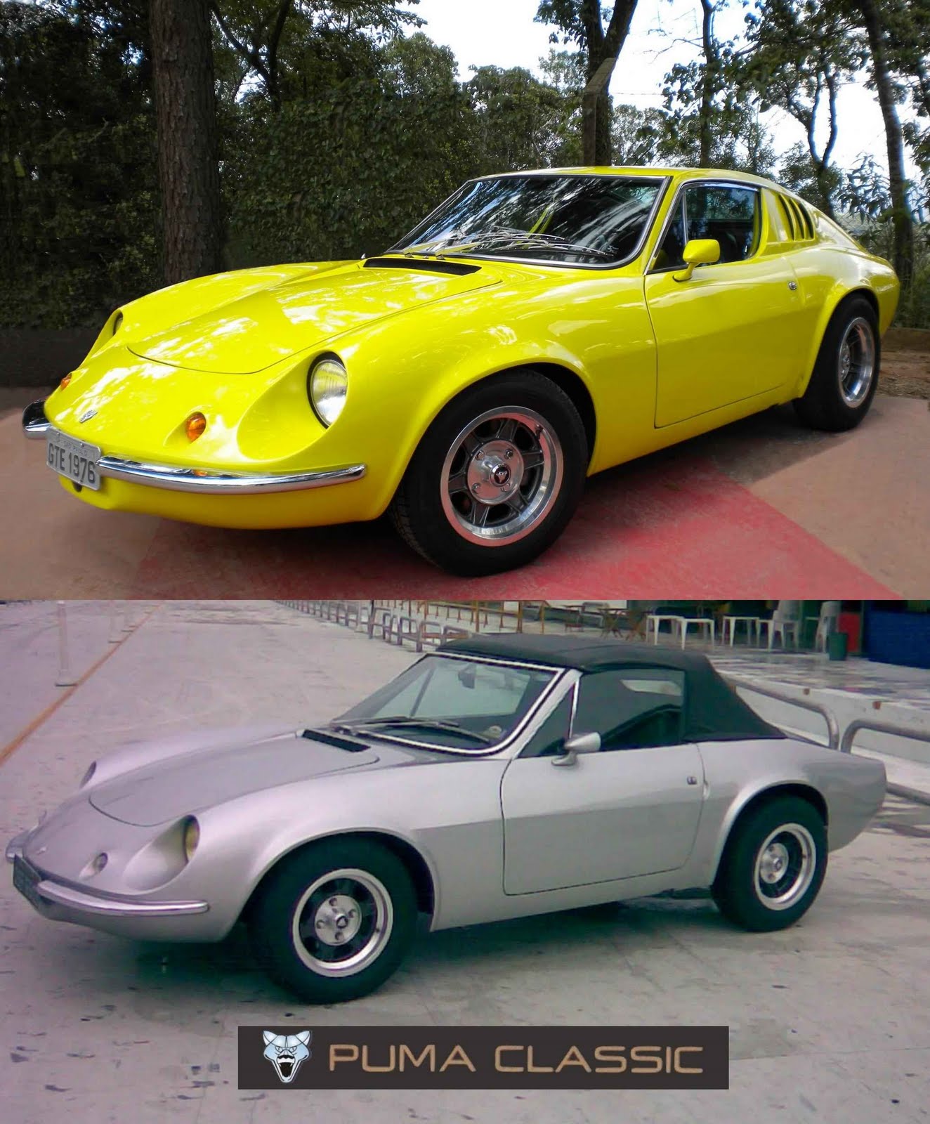 Puma Classic: Rodas Puma GTE / GTS 1976 a 1978