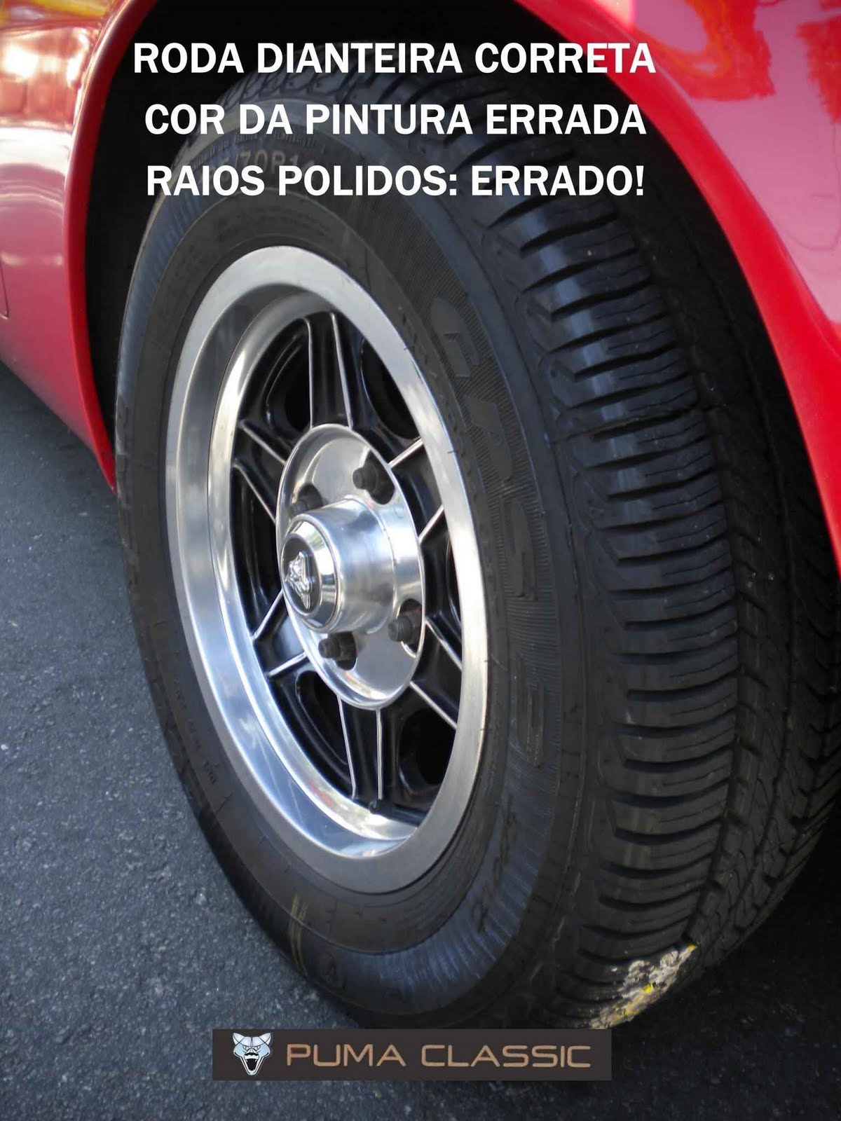 Puma Classic: Rodas Puma GTE / GTS 1976 a 1978