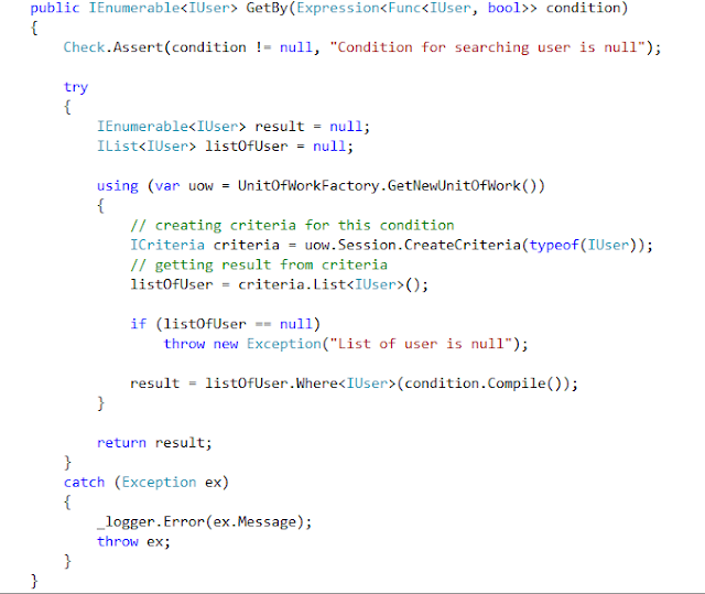 Context is King: Mocking the Lambda Expression method