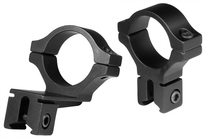 HOBBY IMPORT: BKL 30mm Rings, 3/8" or 11mm Dovetail, Offset, Black