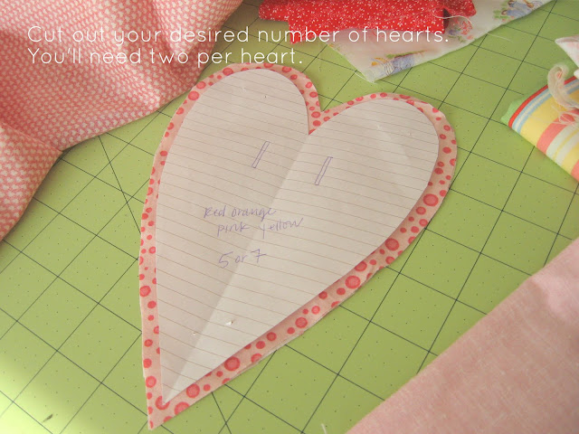 Pickup Some Creativity: Ruffle Heart Banner Tutorial