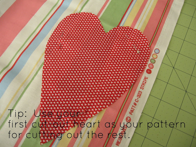 Pickup Some Creativity: Ruffle Heart Banner Tutorial