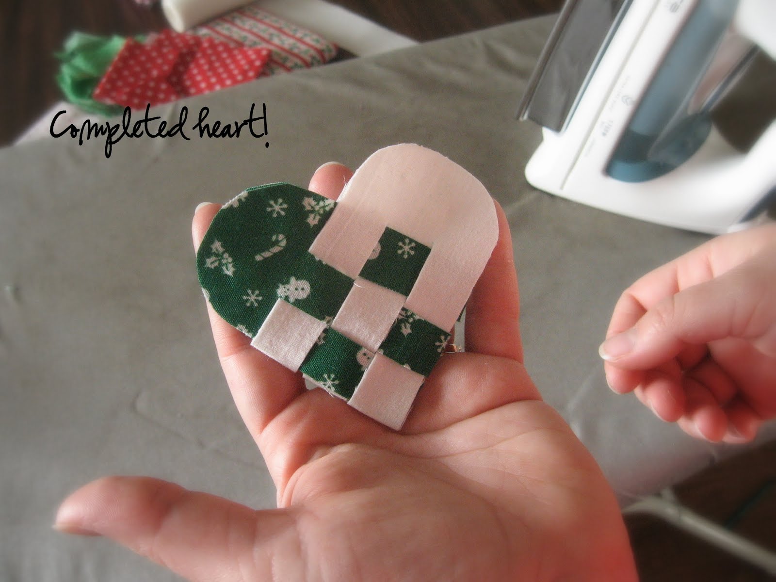 Pickup Some Creativity: Swedish Woven Heart Ornament Tutorial