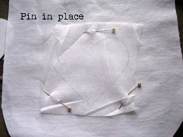 Pickup Some Creativity: Creating an inset heart with finished edge tutorial