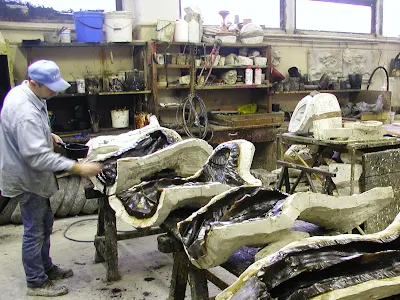 New Liturgical Movement: Sculpture: The Art of Bronze Casting using the ...