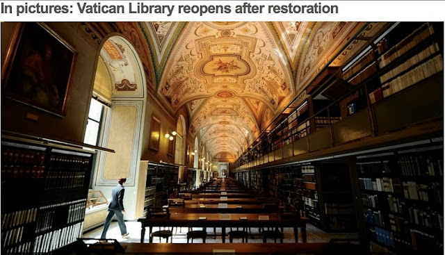 New Liturgical Movement: Vatican Library Restoration