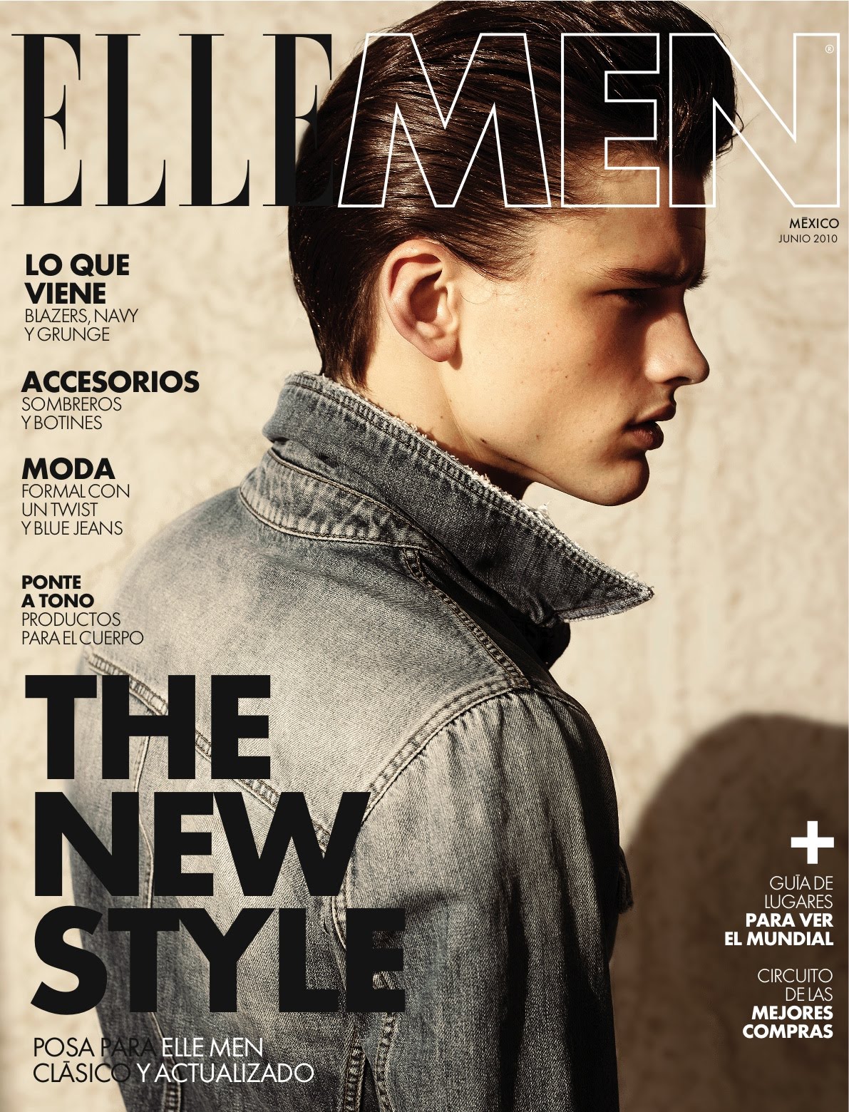 mode models blog: Simon Covers ELLE Men