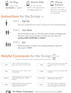 From Toy to Tool: Cell Phones in Learning: SCVNGR: Cell Phone Scavenger ...