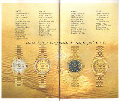 Lapak Barang Jadoel (LBJ): Katalog Jam Tangan Rolex (TERJUAL)