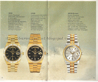 Lapak Barang Jadoel (LBJ): Katalog Jam Tangan Rolex (TERJUAL)
