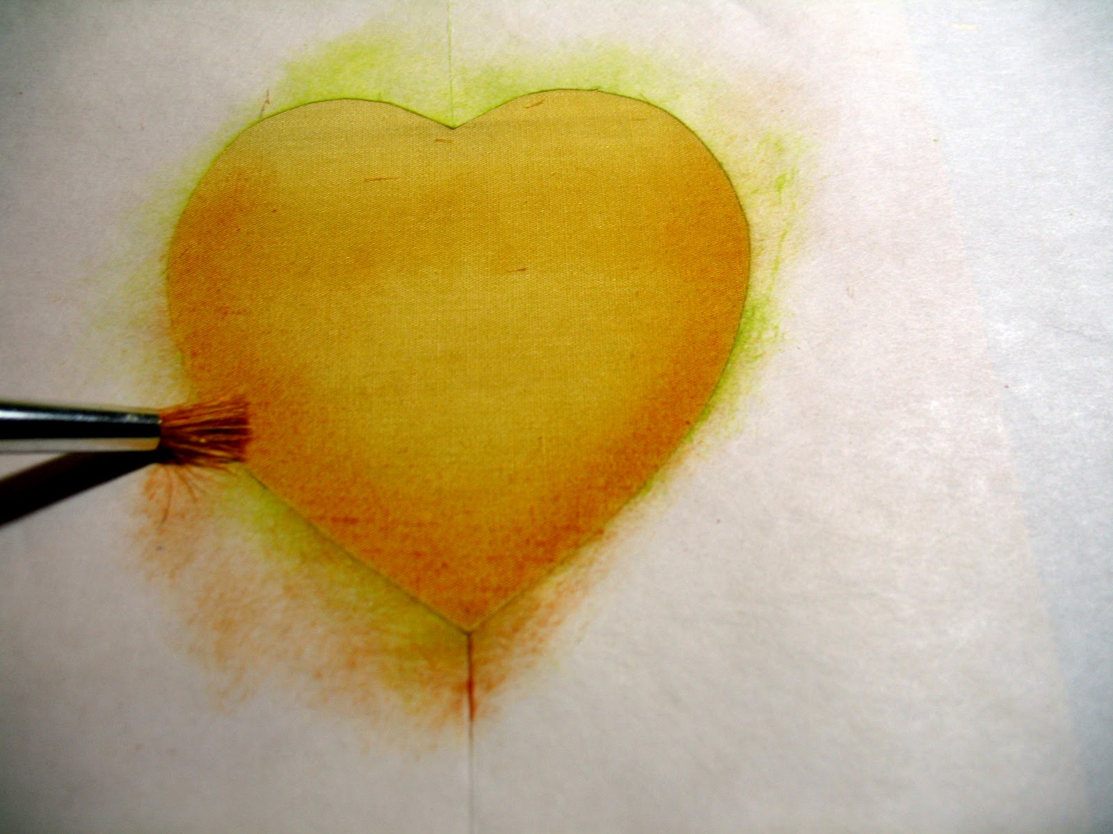 Tropical Applique: Stenciling with Inks