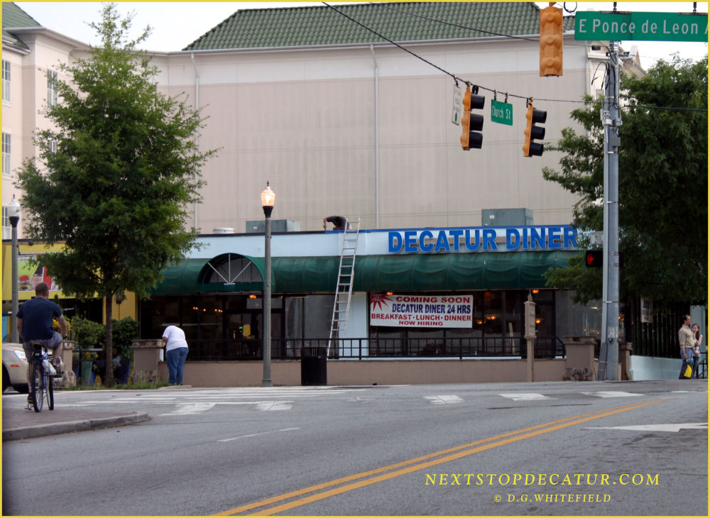 NEXT STOP...DECATUR: The Decatur Diner Coming Soon
