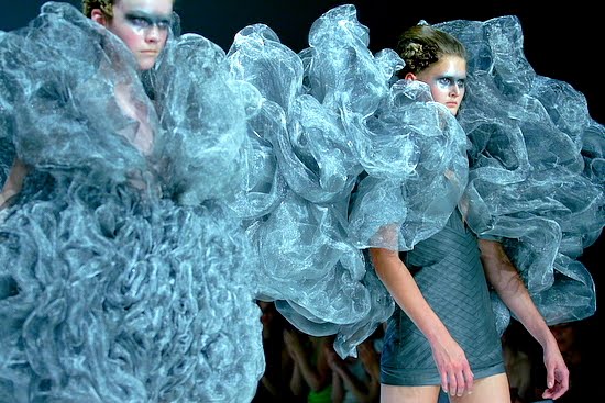 Create your Cosmos: Intricate sculptural dresses