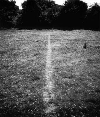 Issole: A Line Made by Walking 1967 / Richard Long