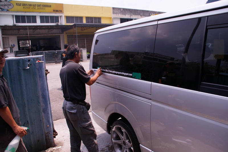 OPTIMO PROJECTS: Optimo Projects Logo and Sticker installation