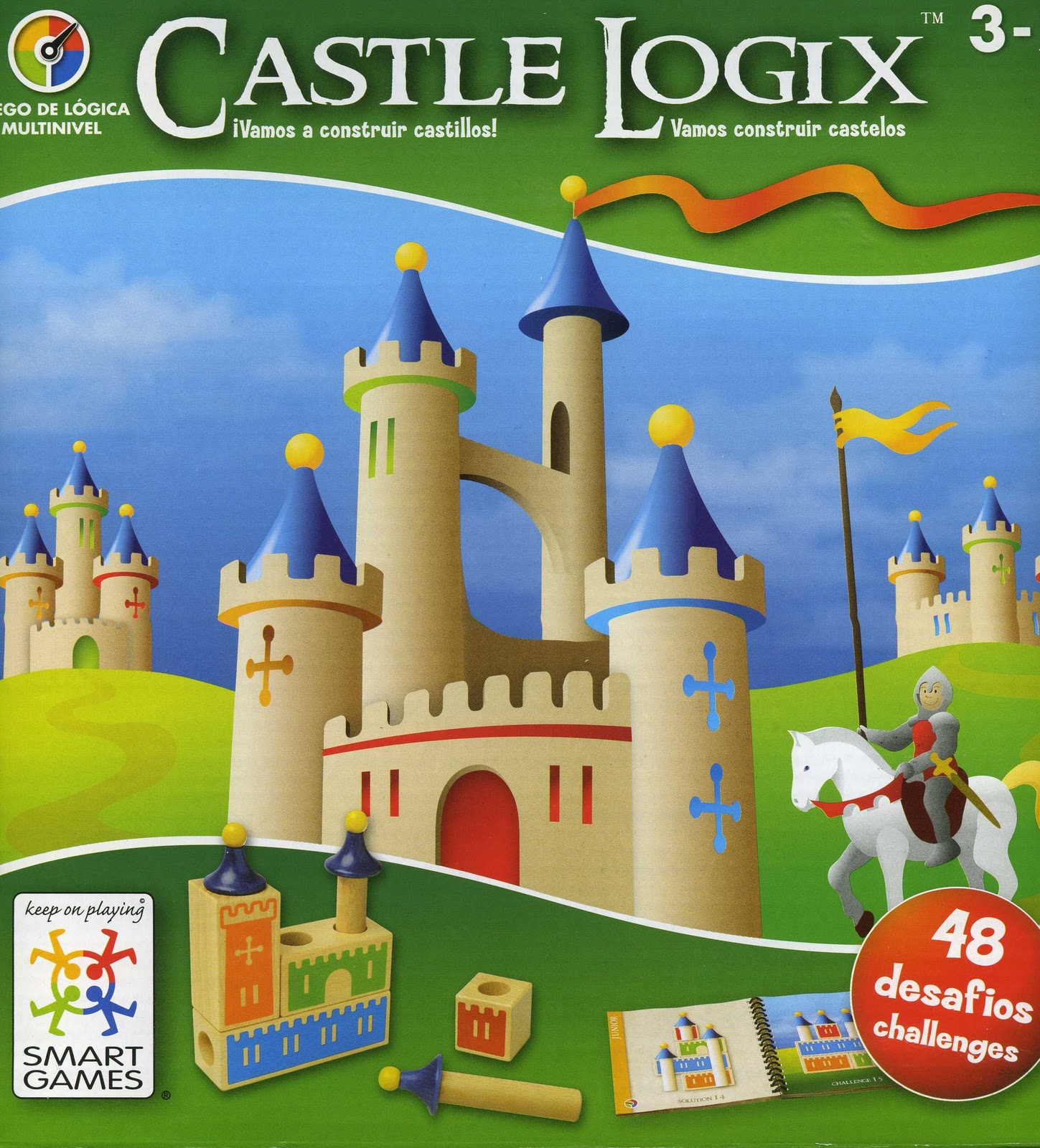 Novedades biblioteca CREENA: Castle Logix. ¡Vamos a construir castillos!
