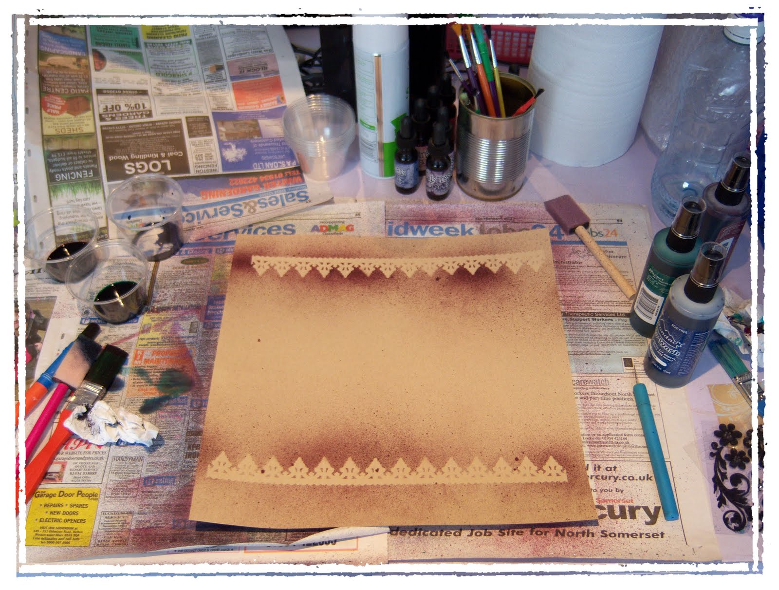 Crafts 4 Eternity Cafe: Tim Holtz Masks