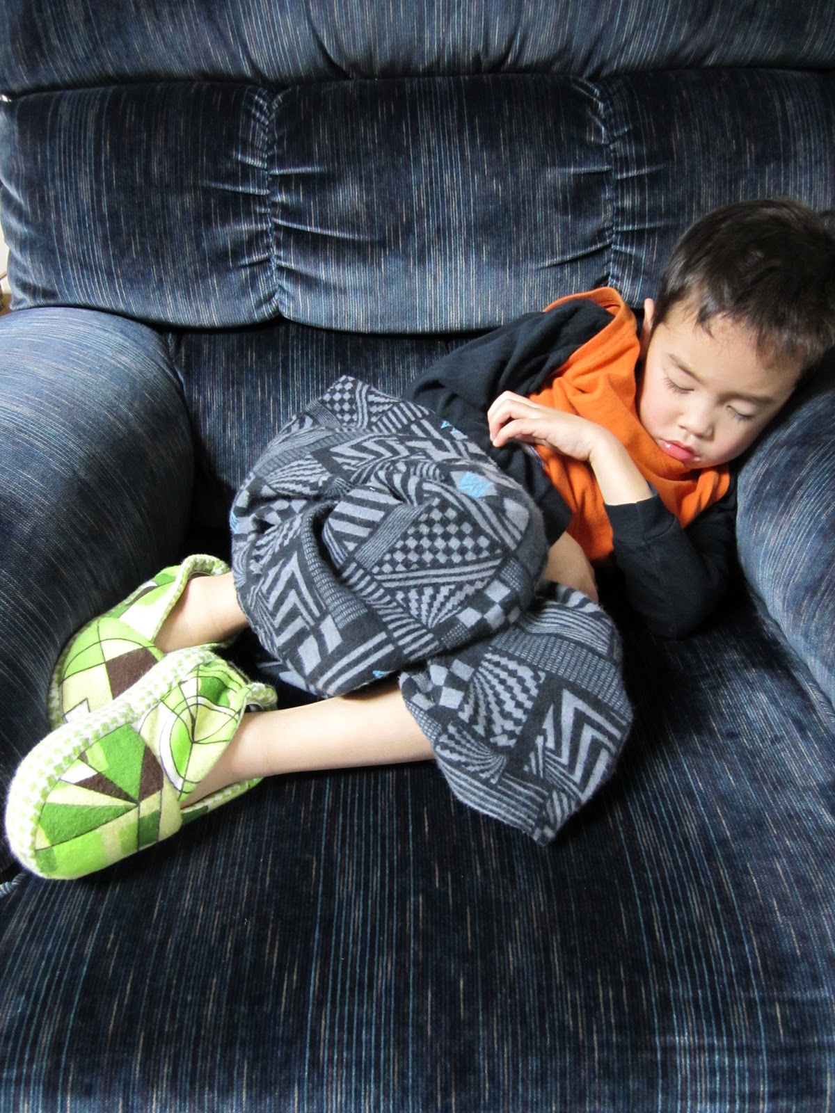 Craft with Confidence: Rockin' Boy Slippers Tutorial