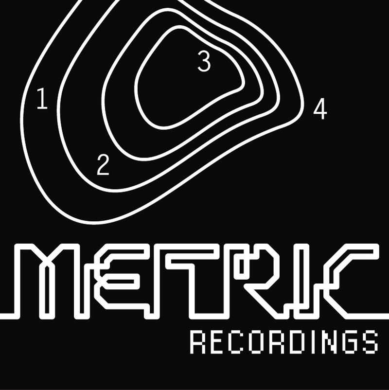 NEON Creative Inc | Las Vegas: METRIC RECORDINGS : TECHNO RECORD LABEL LOGO