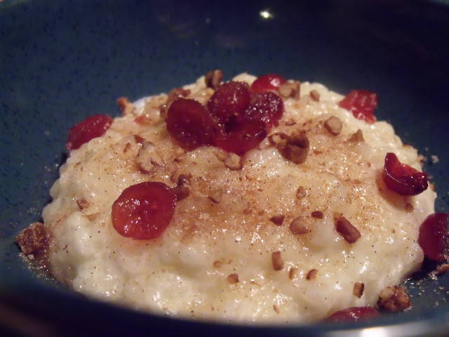 Nigella Lawson Risotto inspired Rice Pudding *~* Risottoartiger Milchreis
