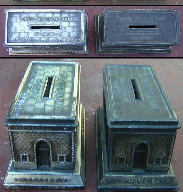 Building Collector: Forbes National Bank Souvenir Building Coin Bank