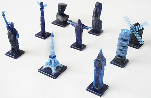 Building Collector: Printable Souvenir Buildings