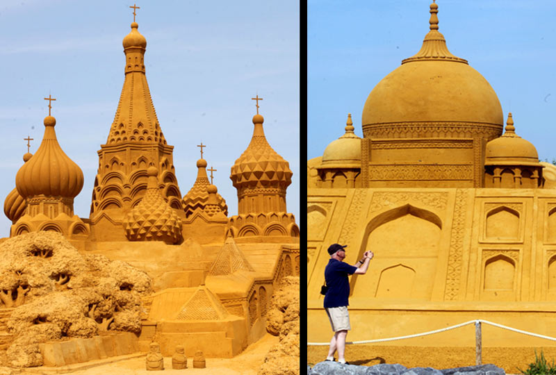 Building Collector: Artistic Artistic Sand Castle Sculptures
